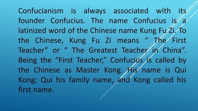 Ethical teachings in confucianism | PPTX