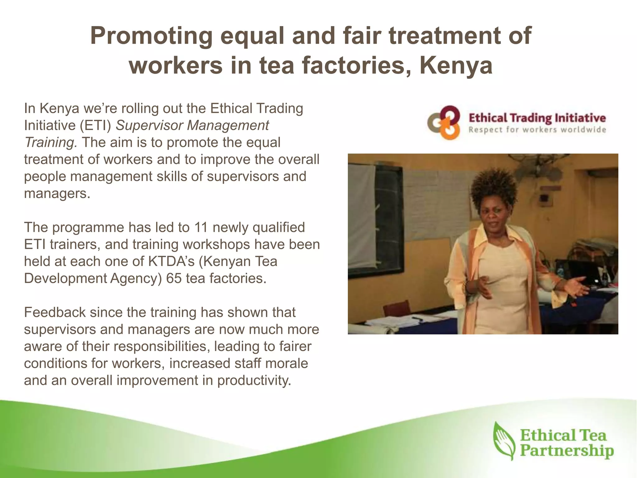 Ethical Tea Partnership: An Introduction | PPTX