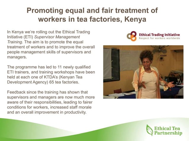 Ethical Tea Partnership: An Introduction | PPT