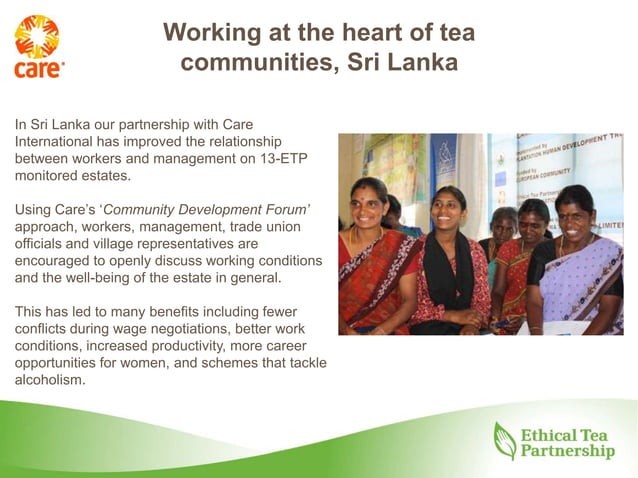 Ethical Tea Partnership: An Introduction | PPT