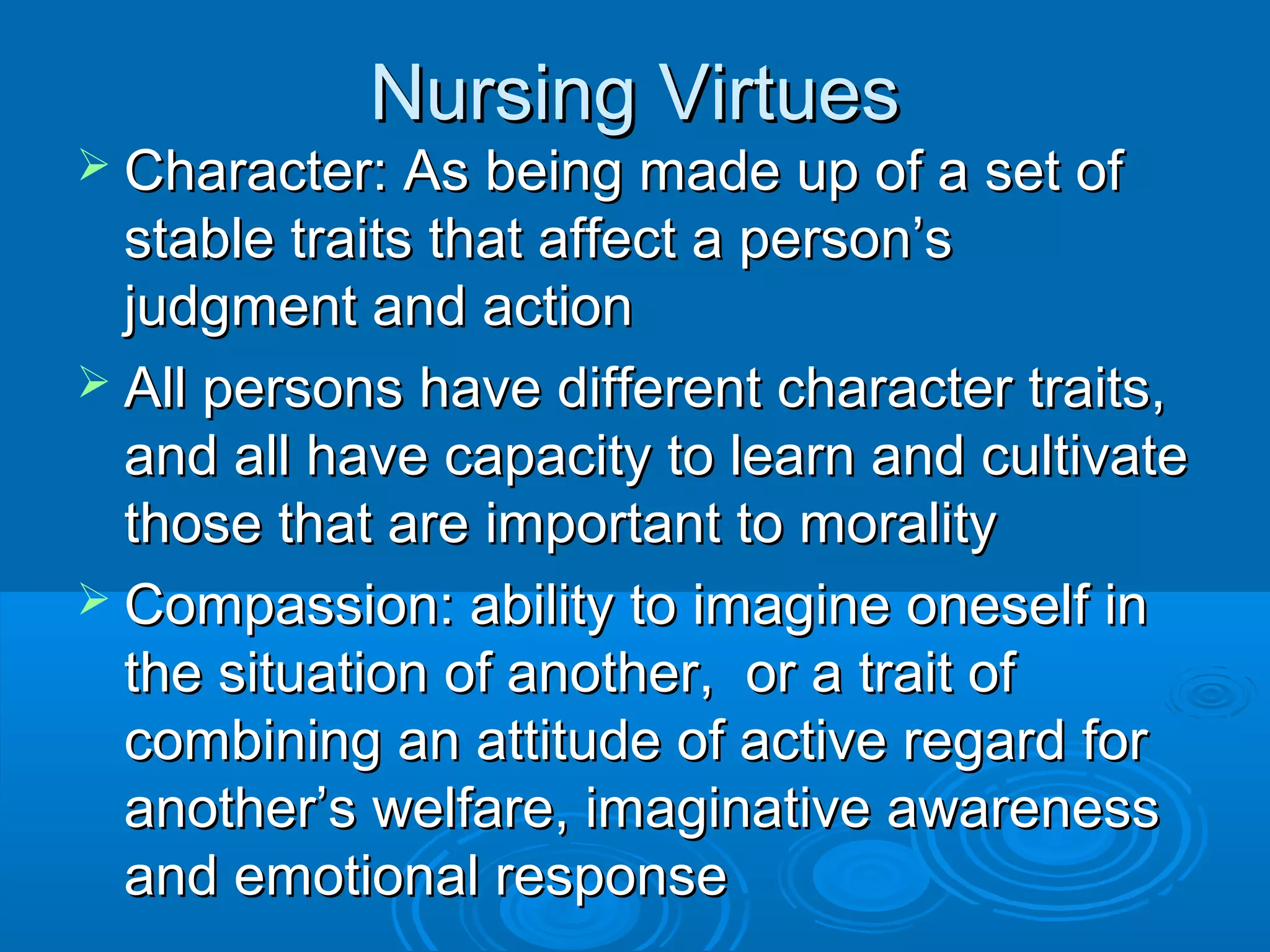 Ethical theories NURSING ETHICS | PPT
