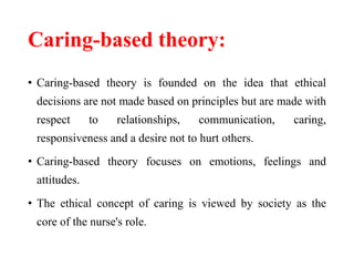 Ethical Theories in Nursing & Healthcare Practice | PDF