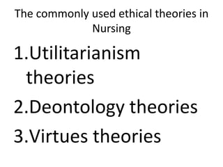 Ethical Theories In Nursing edited for the 2024 cohort.pptx