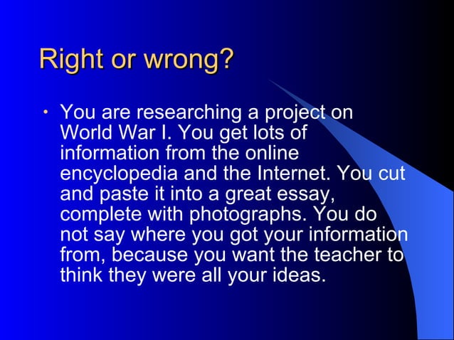 Ethical Use Of Information | PPT