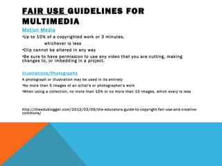 Ethical use of information in a multimedia world | PPT