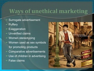 Ethical vs non ethical marketing | PPTX