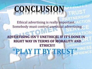 Ethical vs non ethical marketing | PPTX
