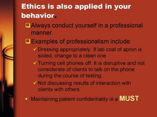 Laboratory Ethics | PPTX