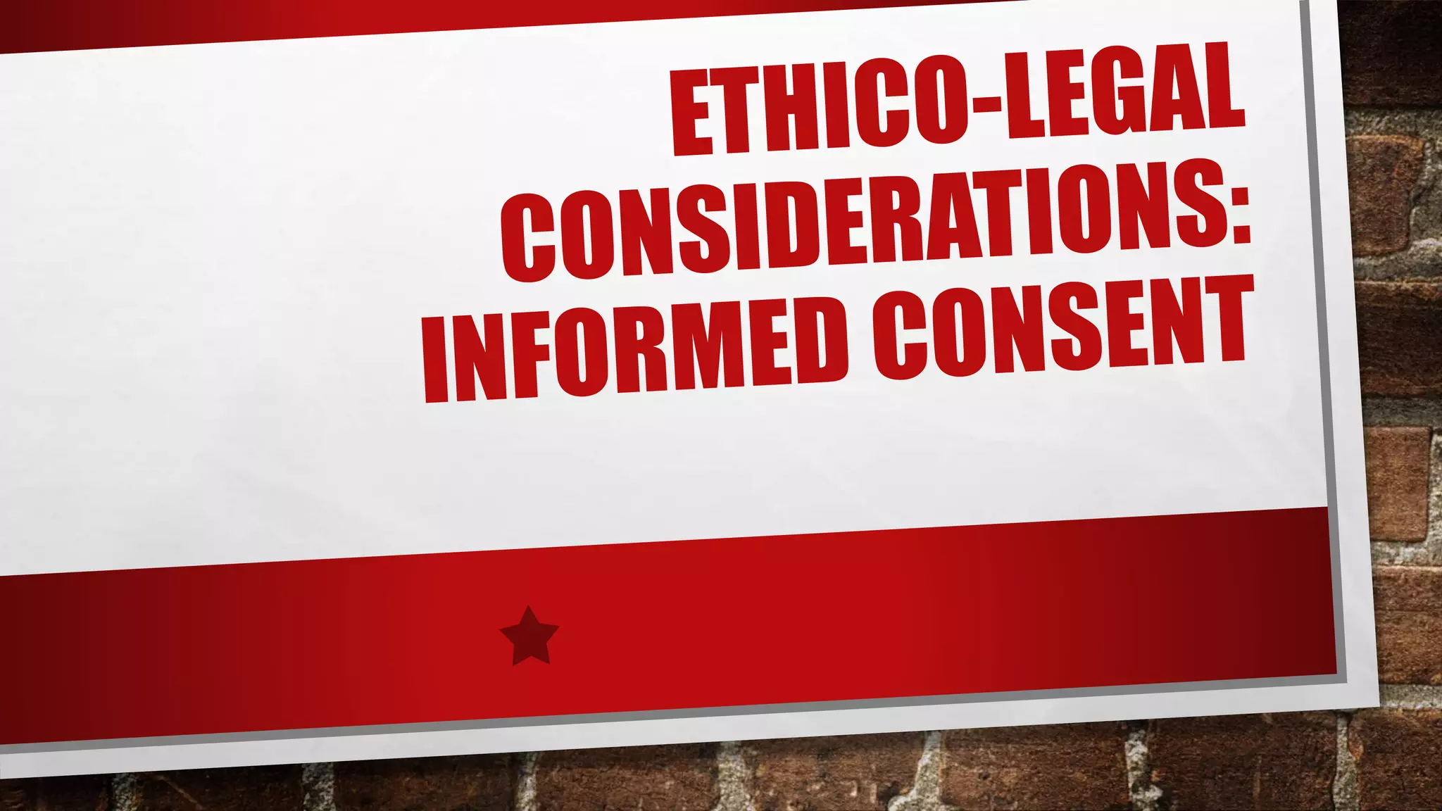 Ethico-legal Guidelines and Considerations in HA.pptx