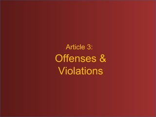 Ethics and Conduct Policy for Cooperatives | PPT