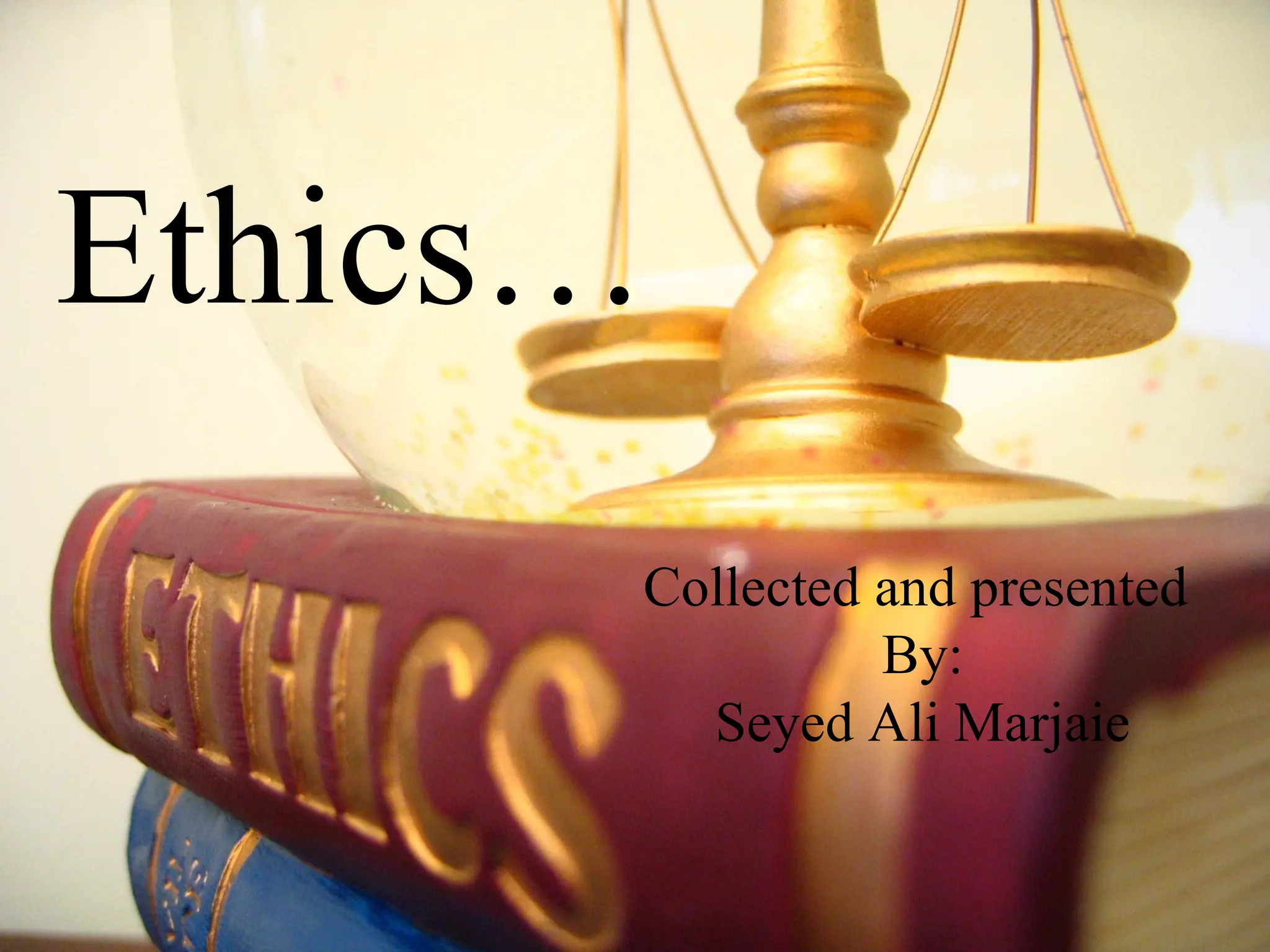 Ethics | PPT