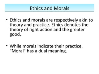 Ethics | PPT