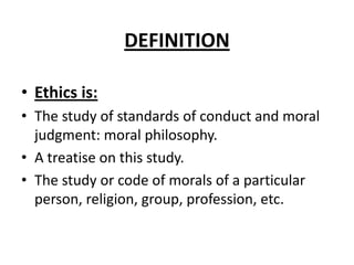 Ethics | PPTX