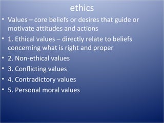 Ethics | PPT