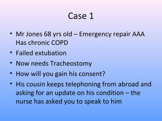 Bioethics Case Study Examples