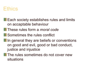 Ethics | PPT