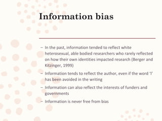 Ethics of Information | PPT