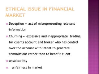 Ethics in finance and accounting With examples | PPTX