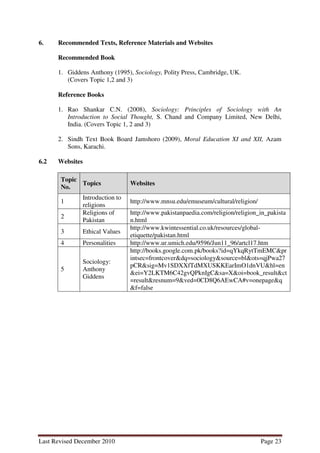 Ethics course outline aku eb | PDF