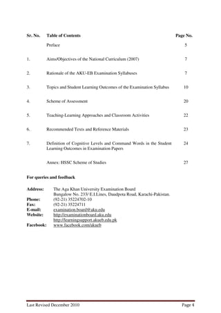 Ethics course outline aku eb | PDF