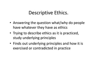 Ethics | PPT