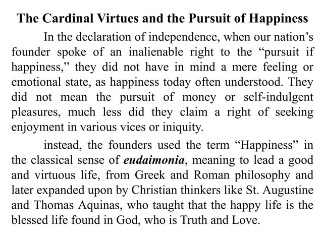 Ethics Aristotle, Aquinas and Others.... | PPTX