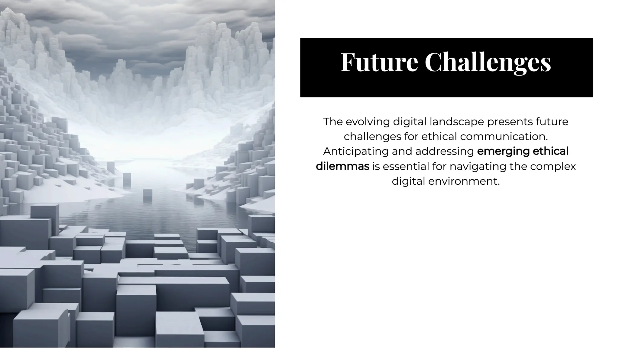 ethics in digital communication . Introduction. Why should we use ...