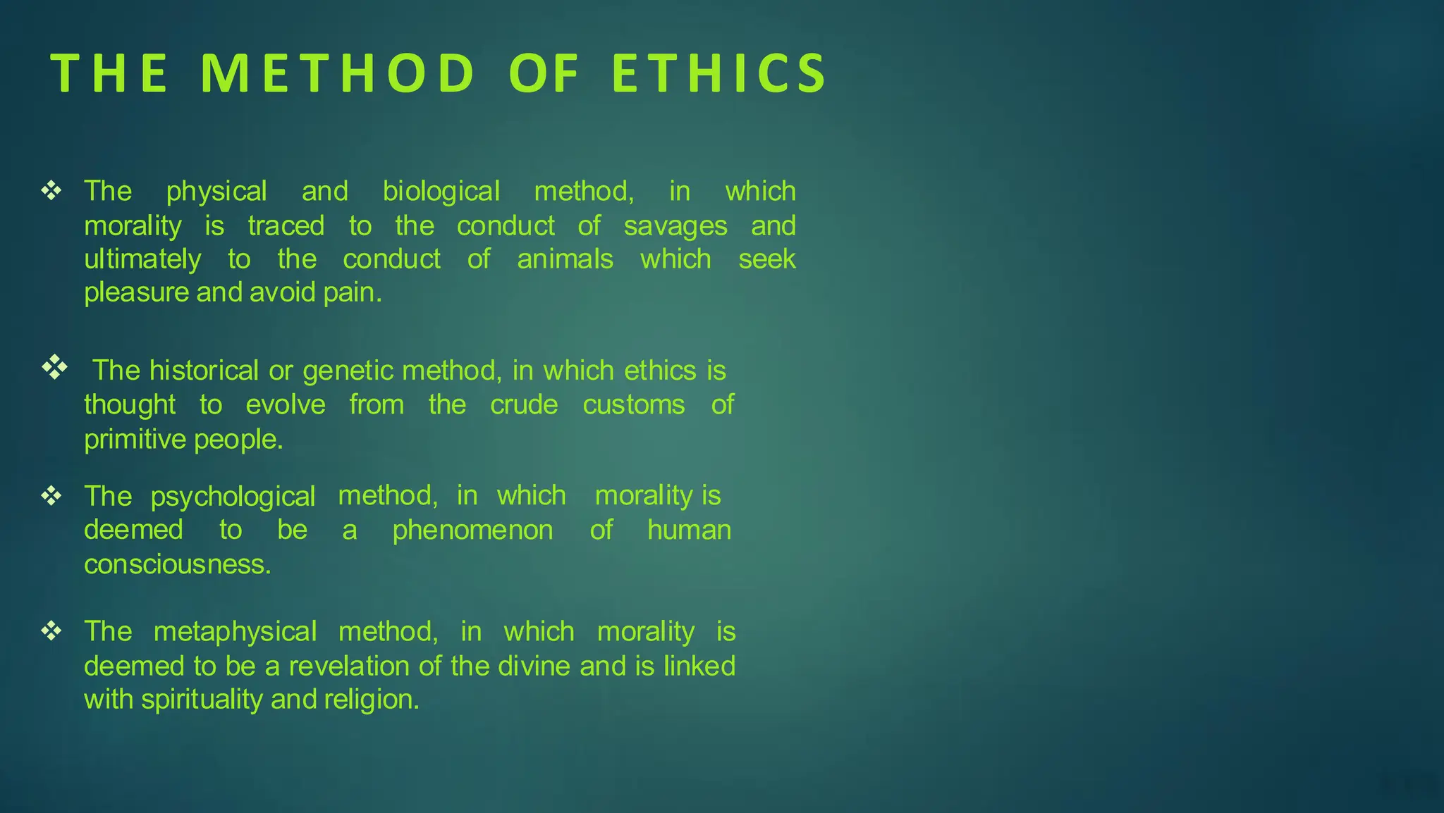 Ethics and the different methods of ethics.pdf