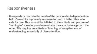 Ethics representation towards the patients | PPTX