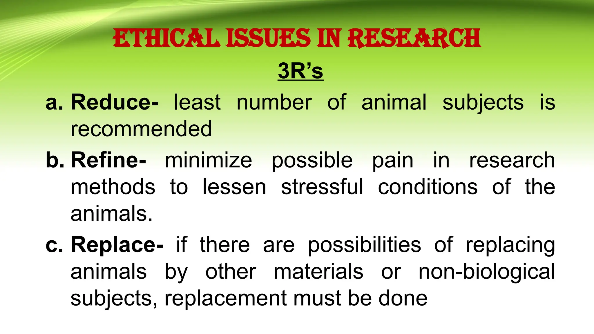 Research Ethical Standards and Principles | PPTX