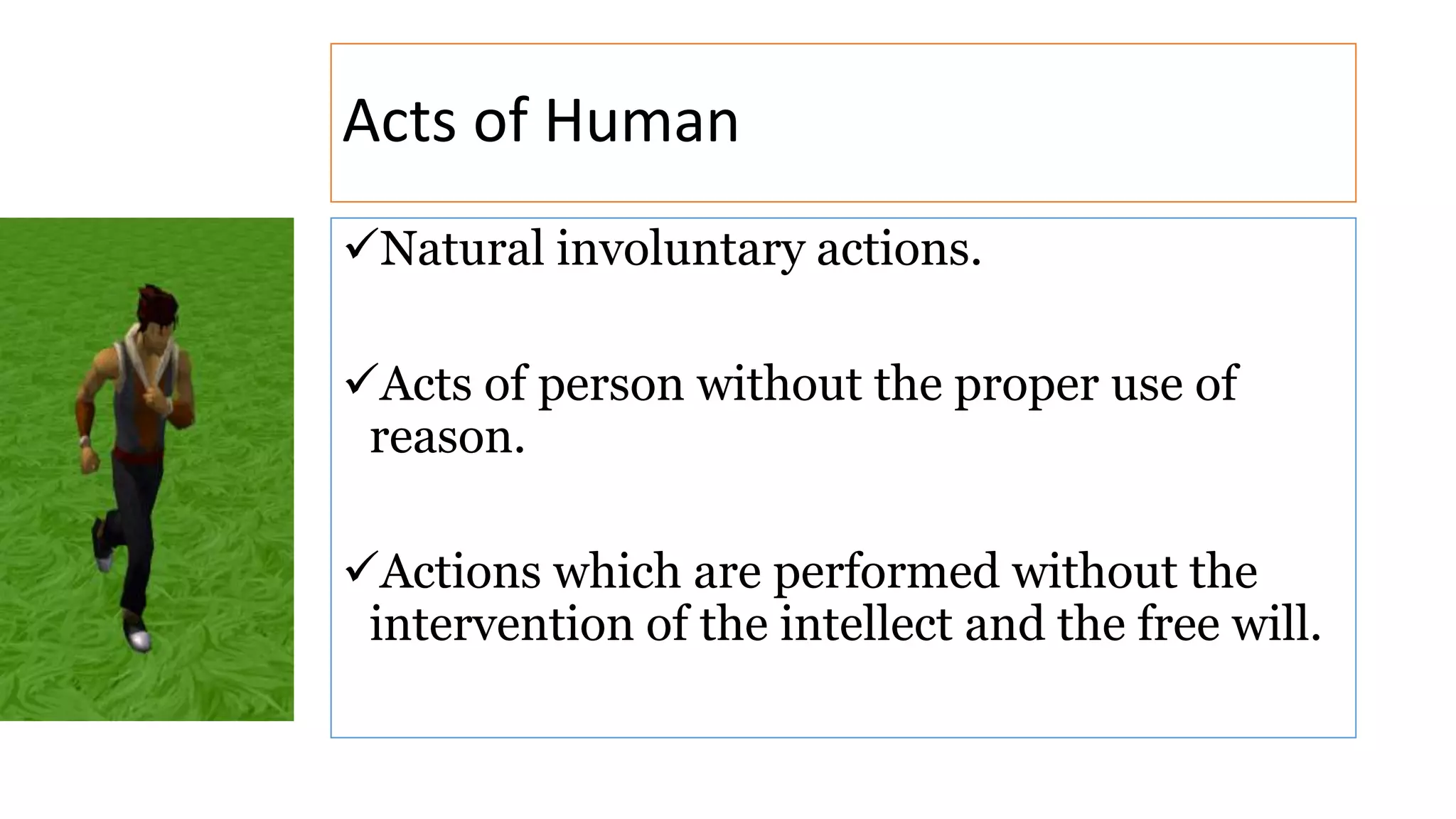 FREEDOM & Moral Acts: ETHICS | PPTX