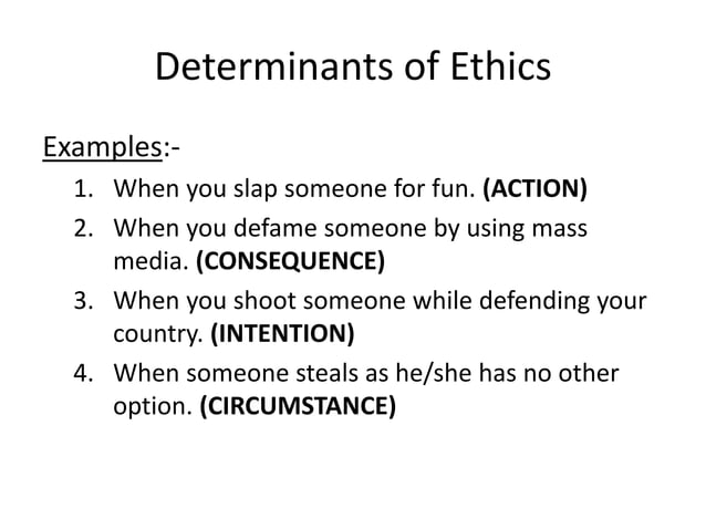 Ethics Advanced Ppt
