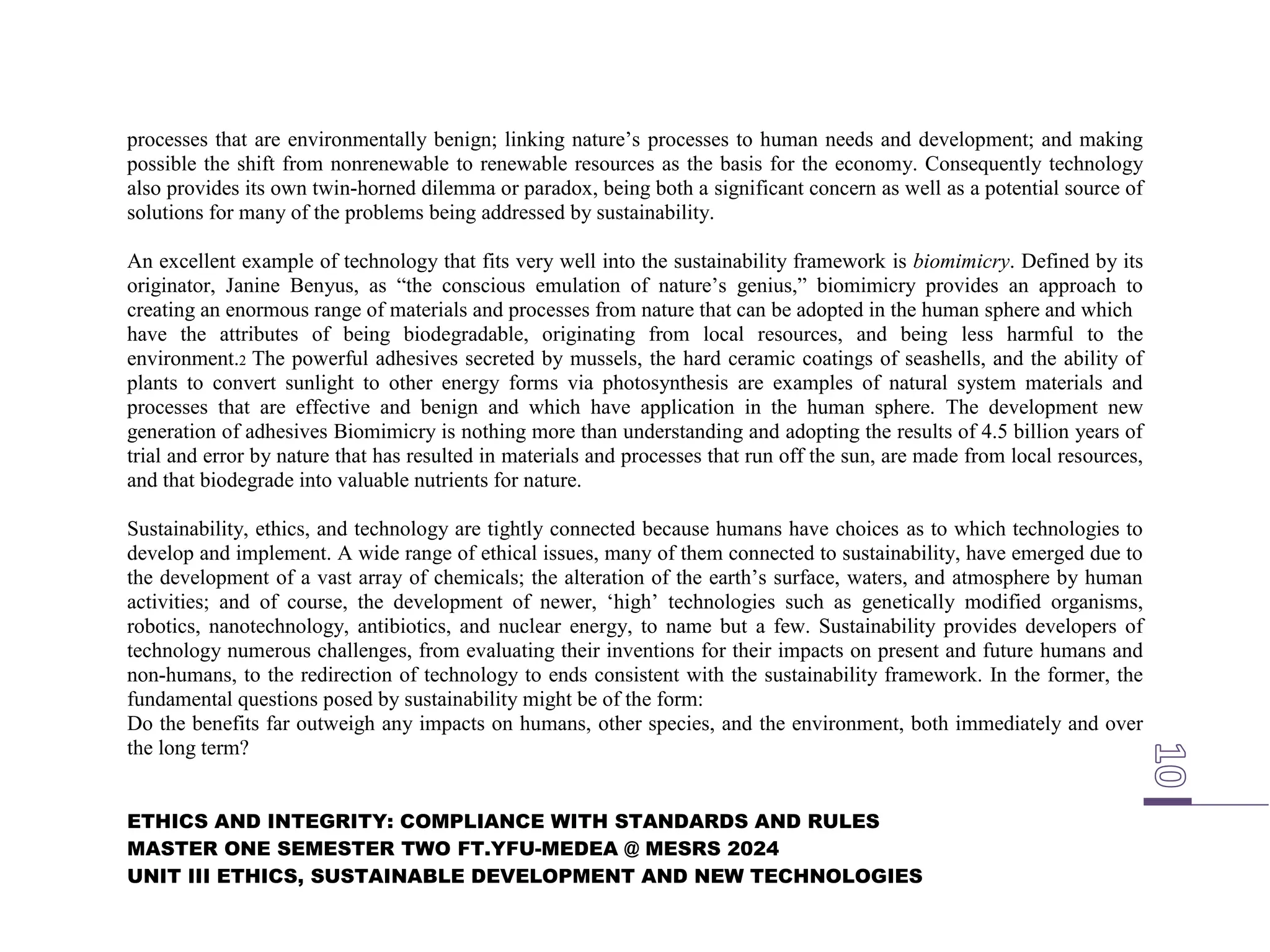 ETHICS-AND-INTEGRITY_INTELLECTUAL-PROPERTY-UNIT-III-ETHICS-SUSTAINABLE ...