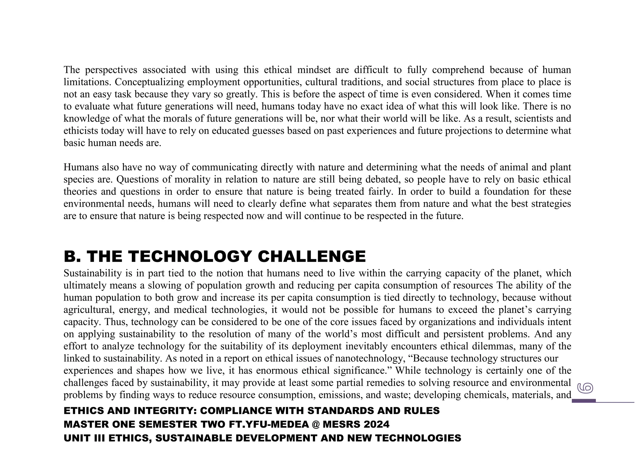 ETHICS-AND-INTEGRITY_INTELLECTUAL-PROPERTY-UNIT-III-ETHICS-SUSTAINABLE-DEVELOPMENT-AND-NEW ...