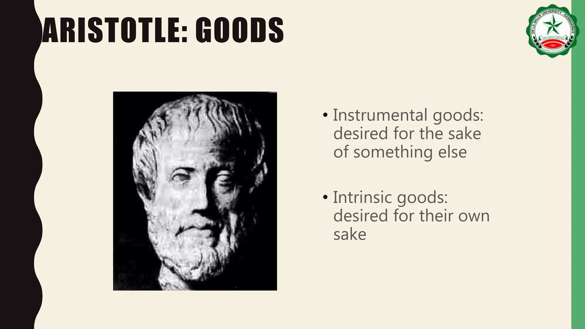 Ethics - aristotle's ethics | PPTX