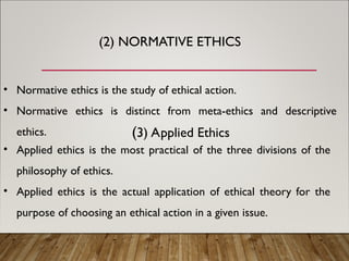 Principle of Ethics, Introduction Origin | PPT | Science