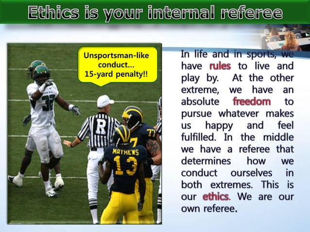 Ethics And Core Values Ppt