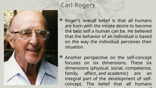 FORMATION AND TRANSFORMATION OF SELF (UNDERSTANDING THE SELF) | PPTX