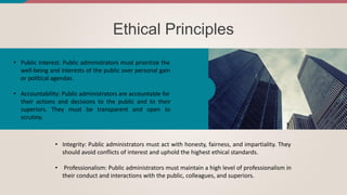 ETHICS IN PUBLIC ACCOUNTABILITY is all about conformity to the laws | PDF
