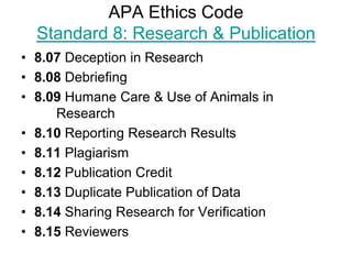 Ethics In Research | PPTX