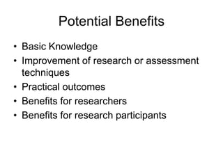 Ethics In Research | PPTX