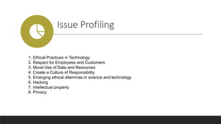 Guide for Profiling Ethical Issue or Case Studies | PPT