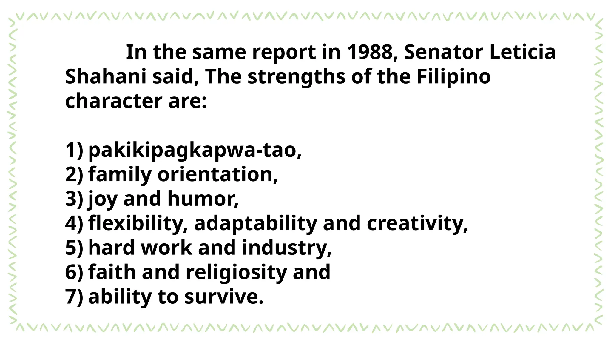 ETHICS-The Filipino Character- Strengths and weaknesses | PPTX