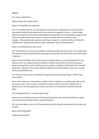 Ethics of Screening Programmes and Treating Asylum Seekers - Script #2 ...