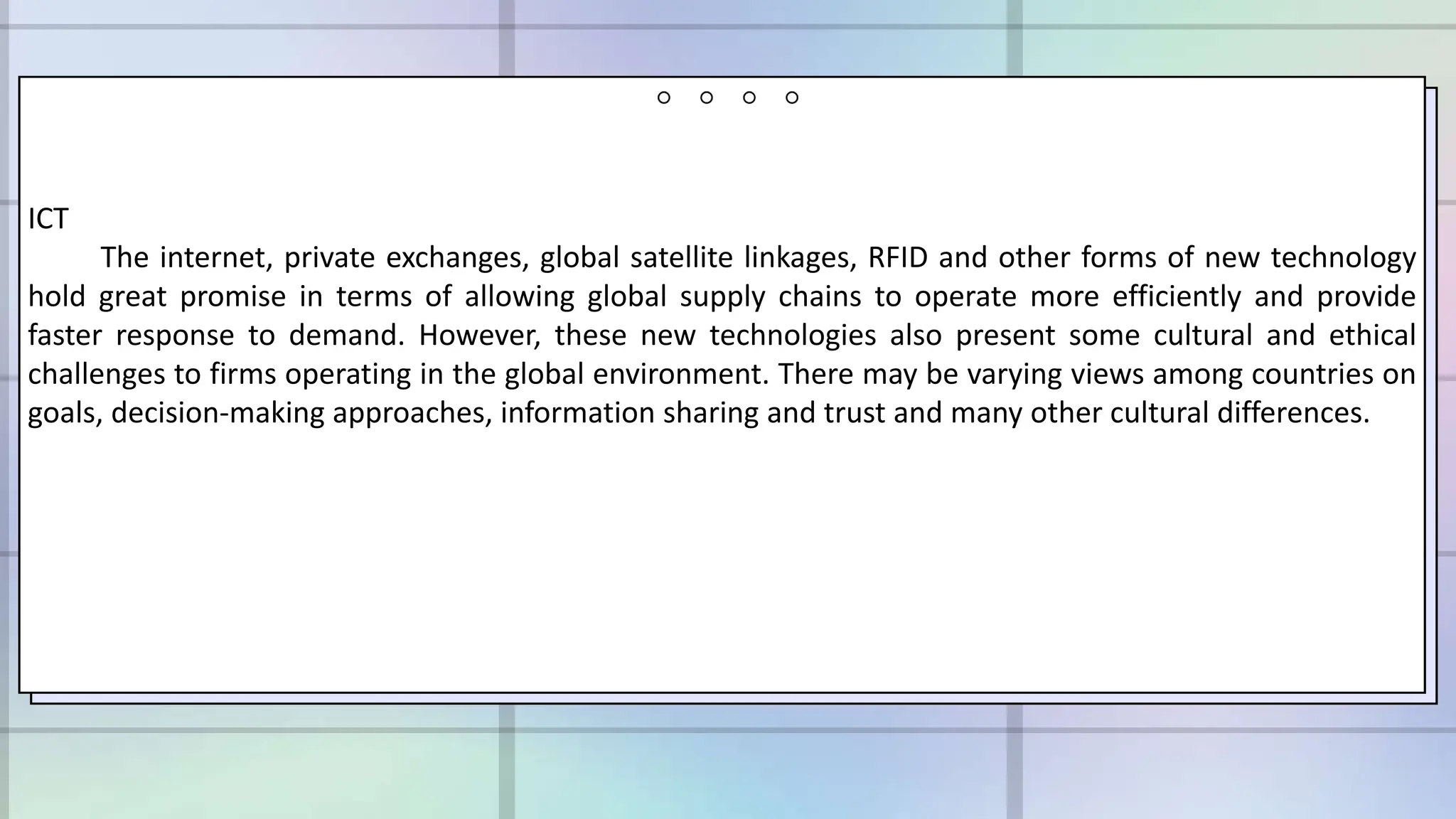 globalization and its ethical challenges | PPTX