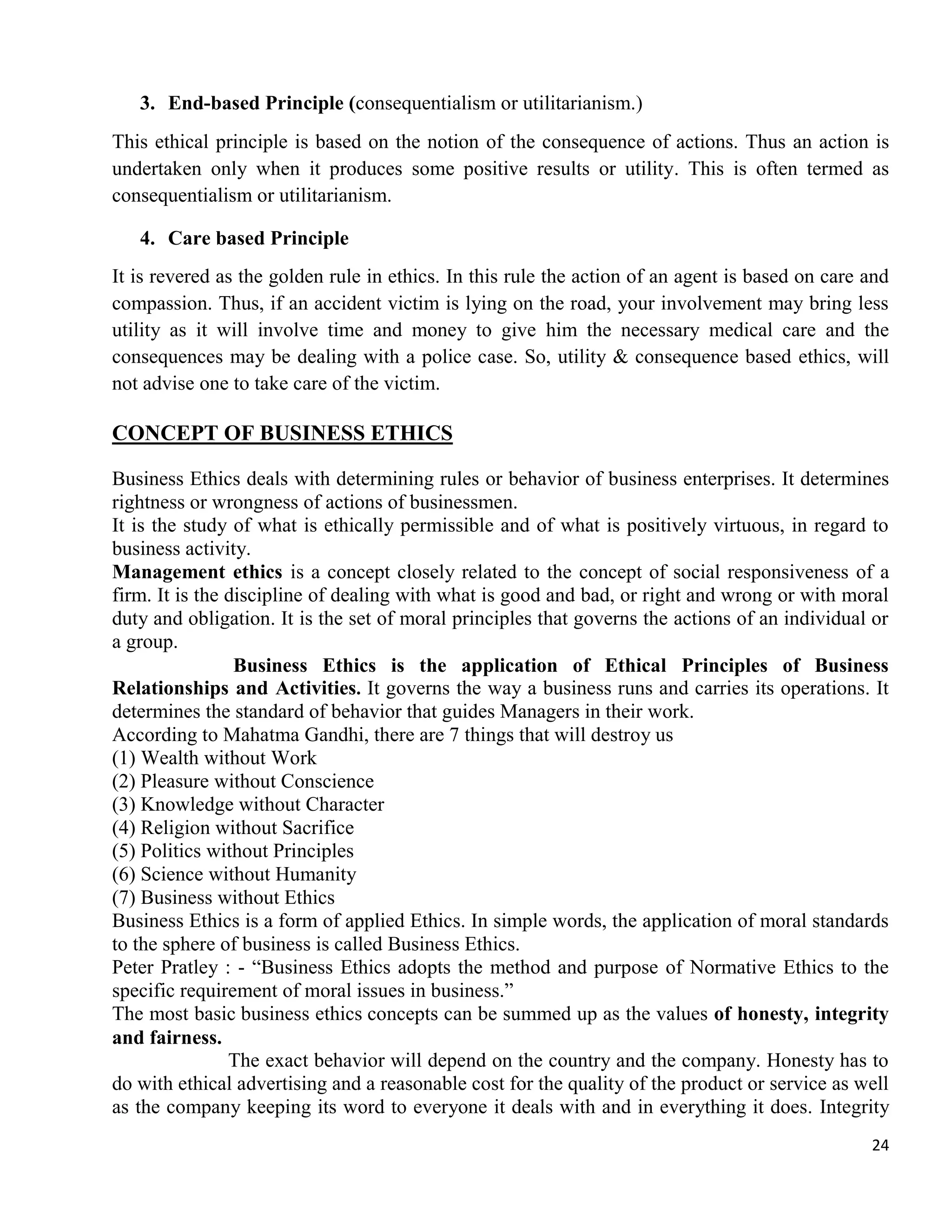 Ethics module1 | PDF