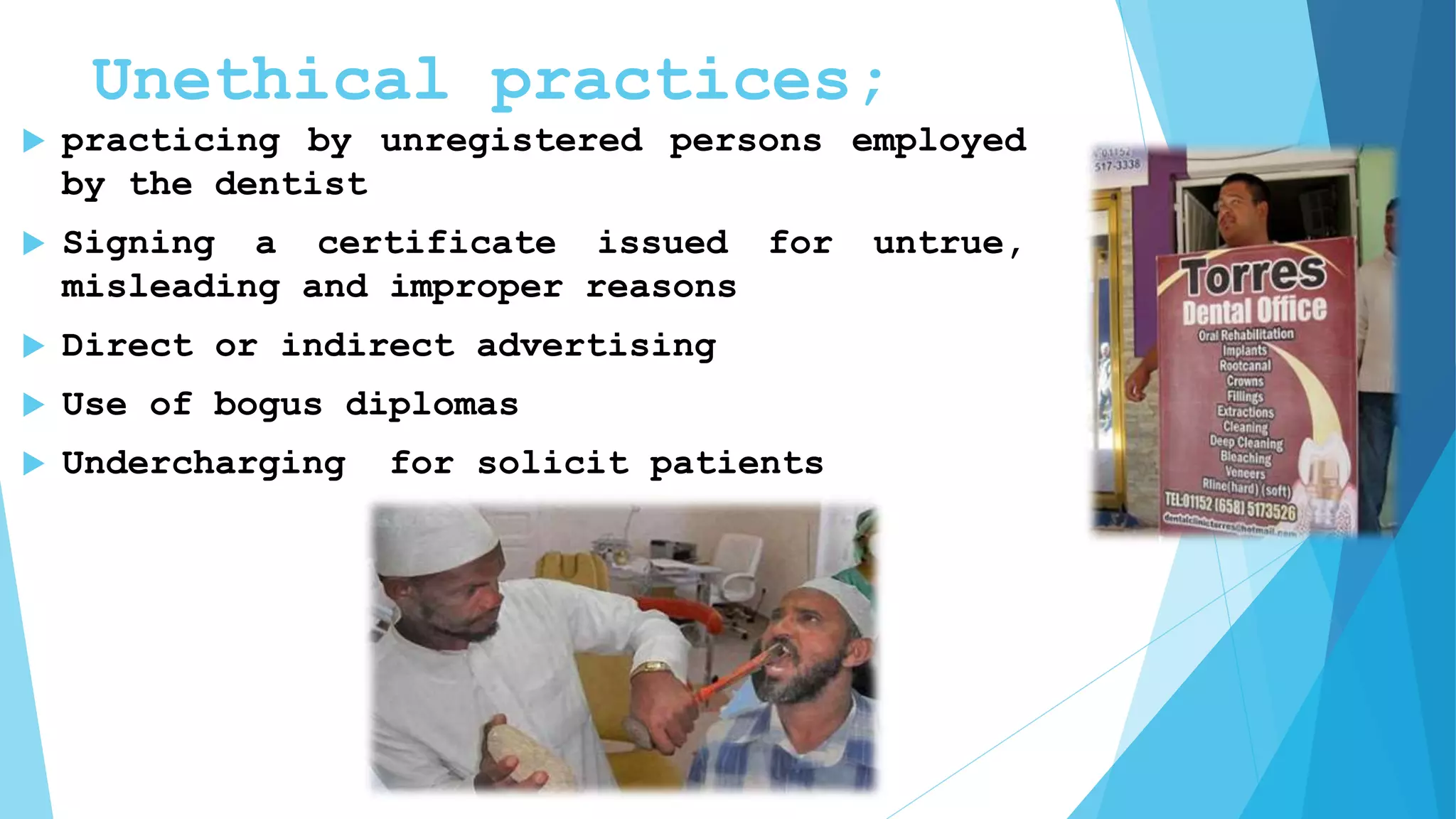 Ethics for dentistry | PPTX