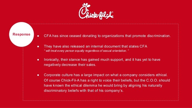 Ethical Analysis • Chik-Fil-A