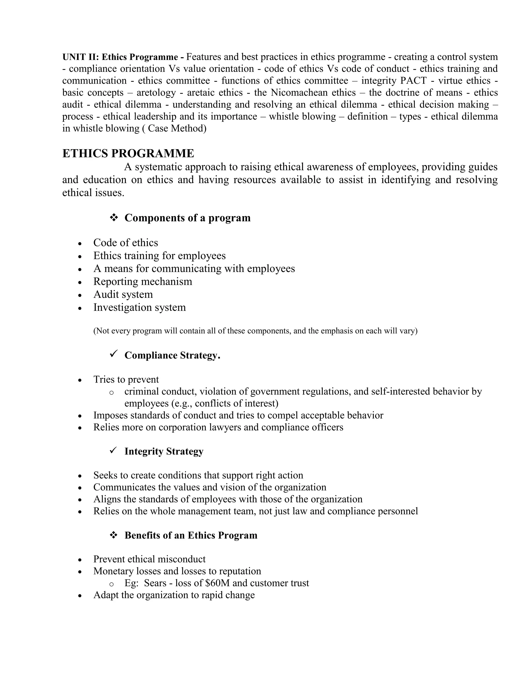 Ethics module2 kerala univer | PDF