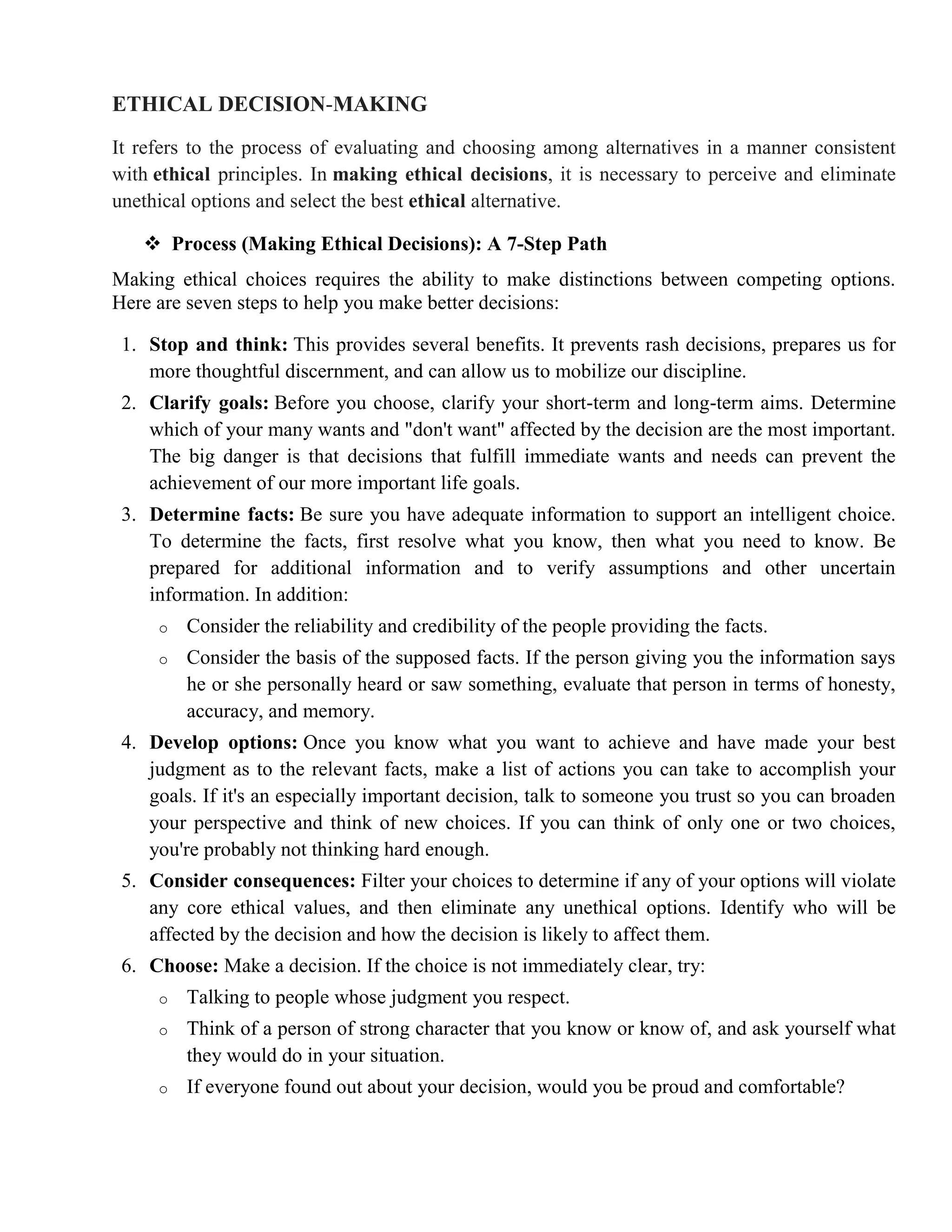 Ethics module2 kerala univer | PDF